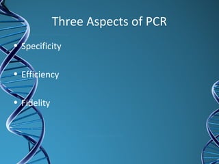 Polymerase chain reaction | PPT