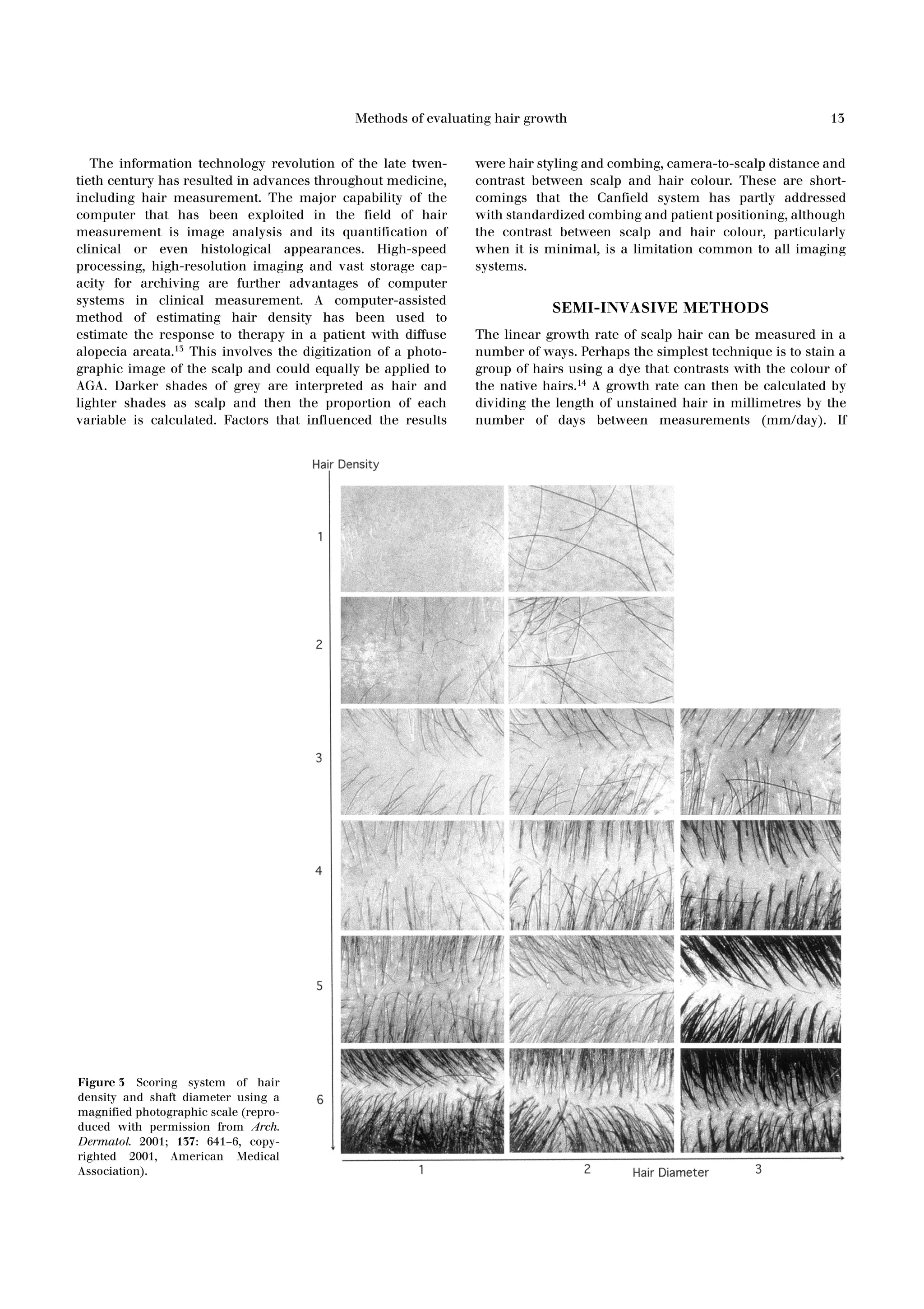 Methods of evaluating hair growth | PDF
