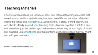 Performance Based Task Module #3 | PPT