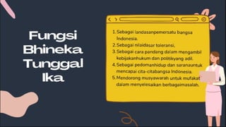 Power point Projek P5 Bhineka Tunggal Ika | PPTX