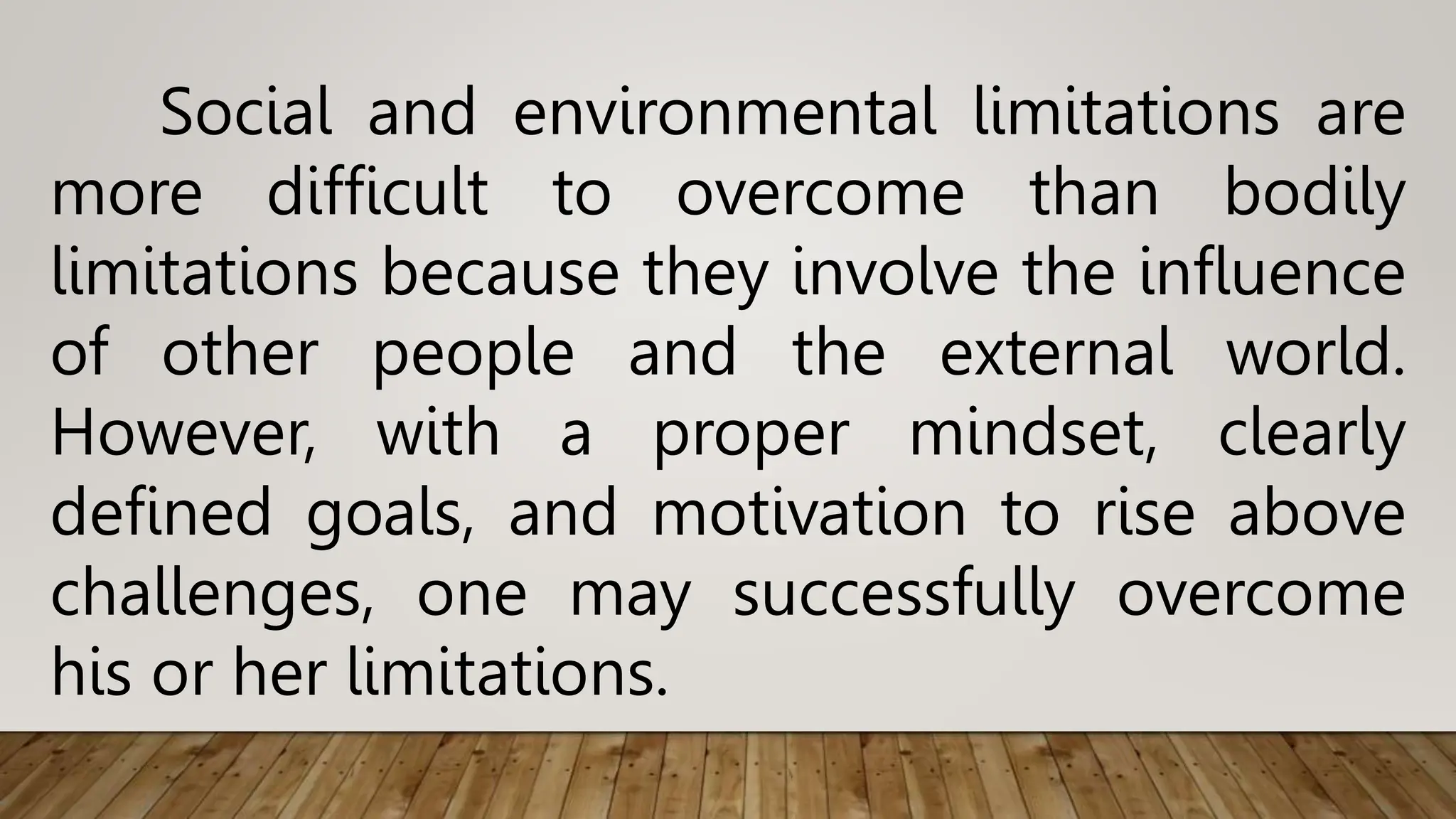 Copy of Philo 1 Q1 3 One-s-Limitations-and-Possibilities-for ...