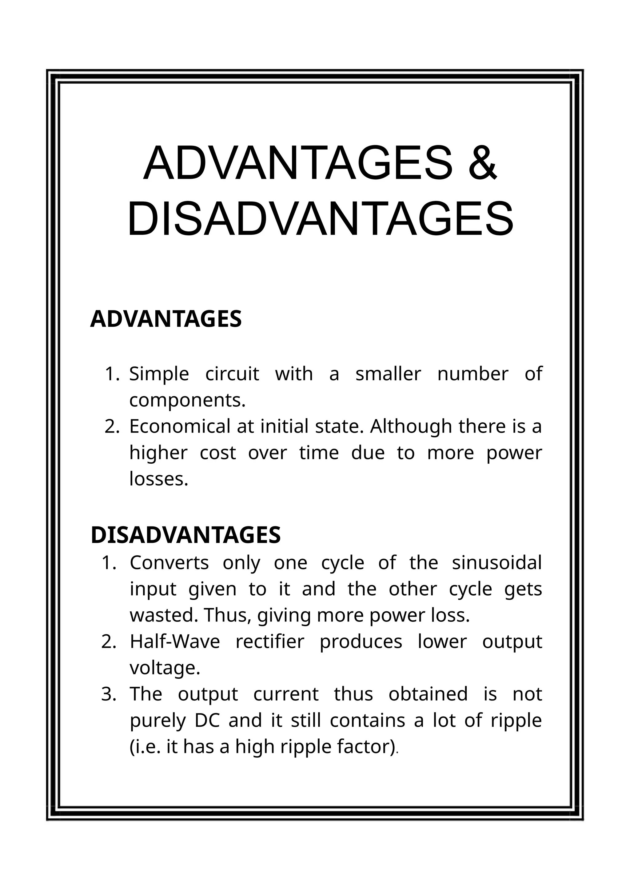 Class 12 Physics Investigatory Project - Half Wave Rectifeer | PPTX