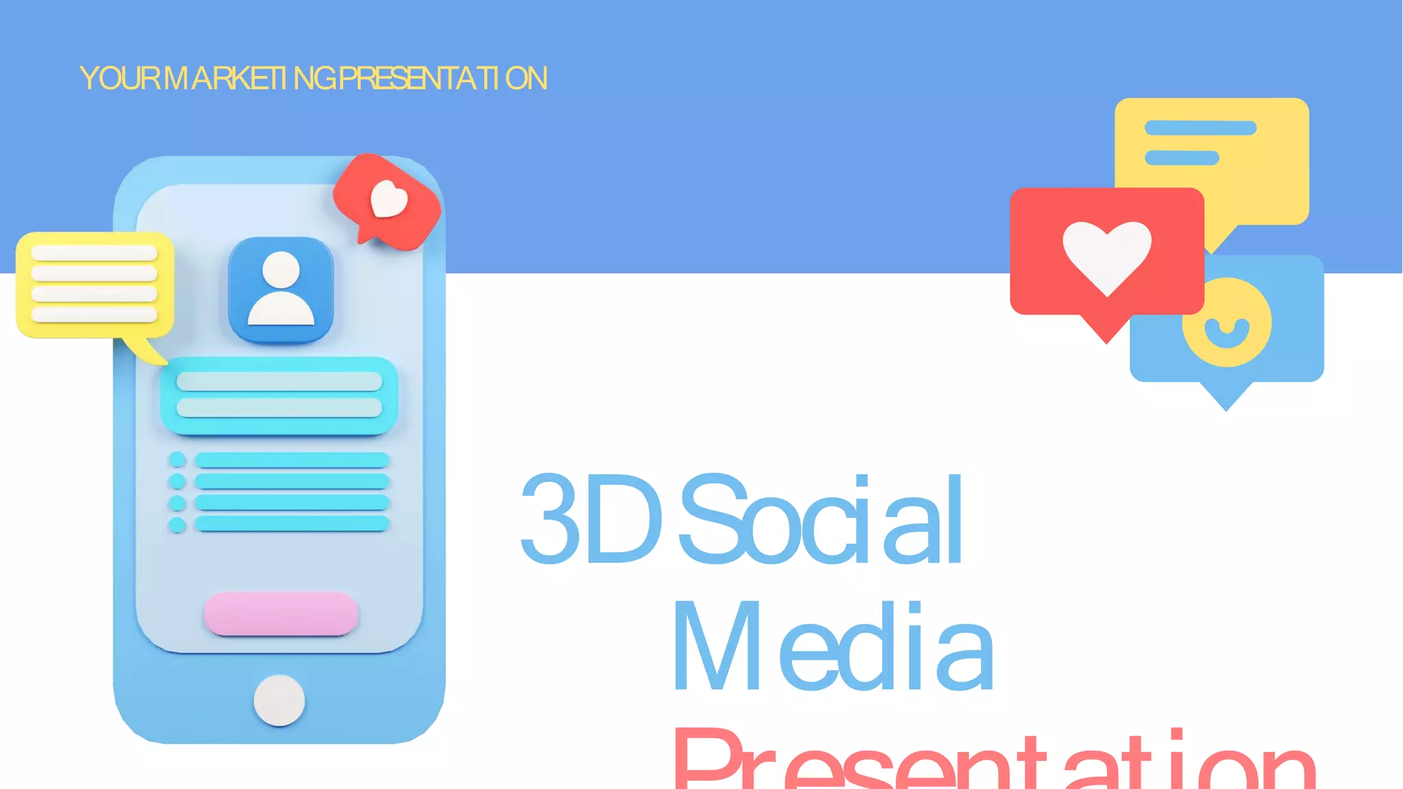 Copy of Pink Blue and Yellow Purple Cute 3D Social Media Marketing Presentation.pptx