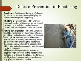 Copy of Plastering.pptx | Home Improvement | Home & Garden