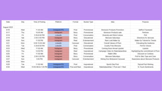 Plum - Social Media Strategy | PPTX