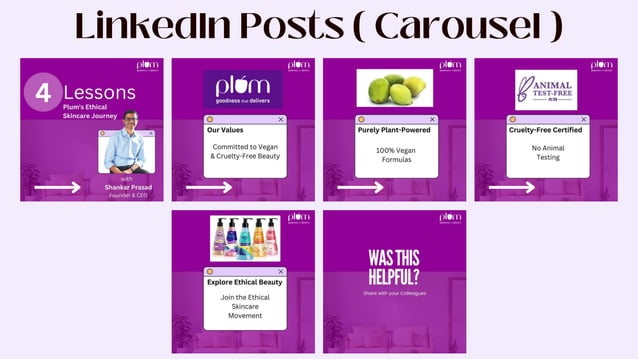 Plum - Social Media Strategy | PPTX