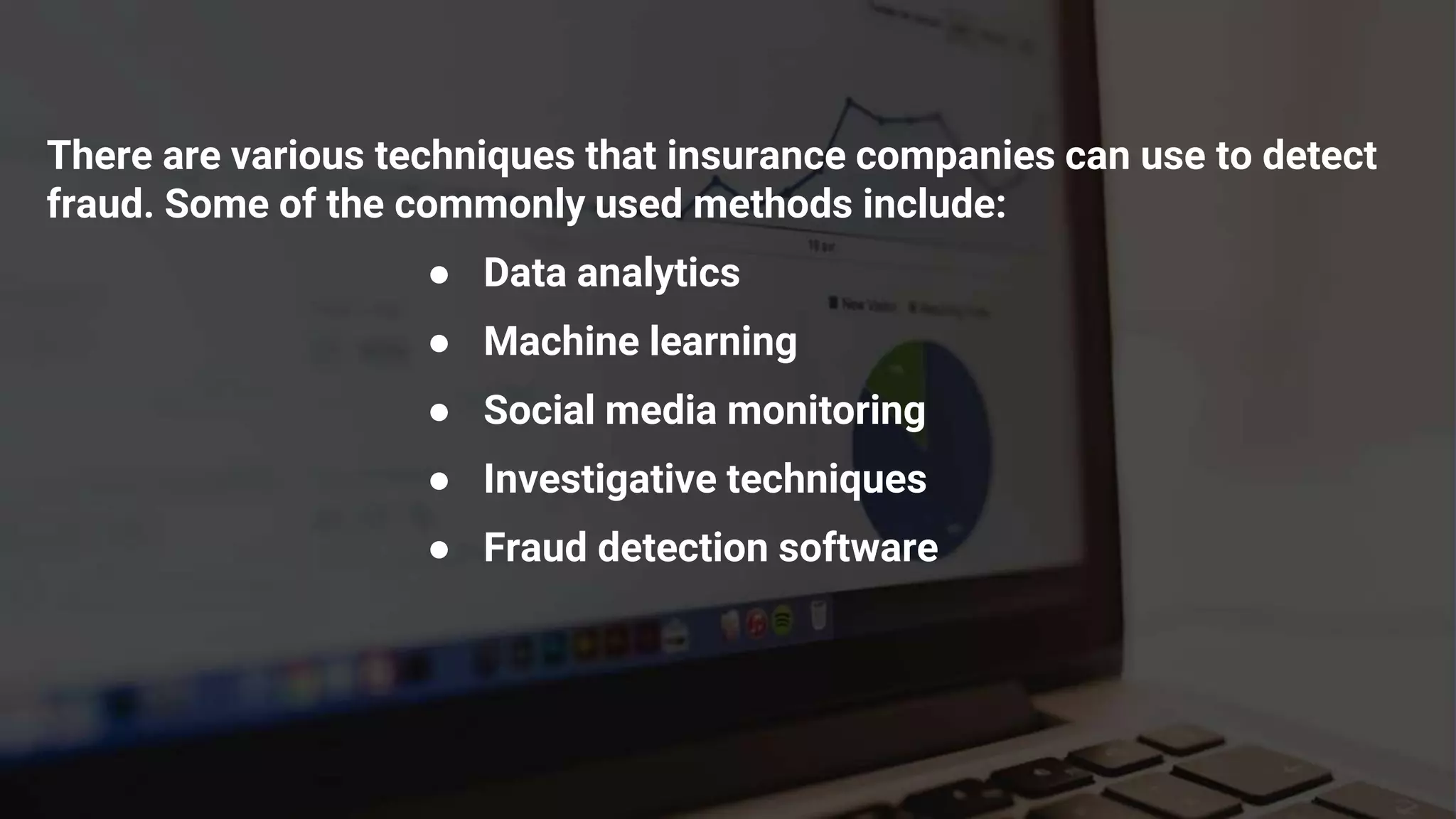 Insurance Fraud Claims Detection | PPTX