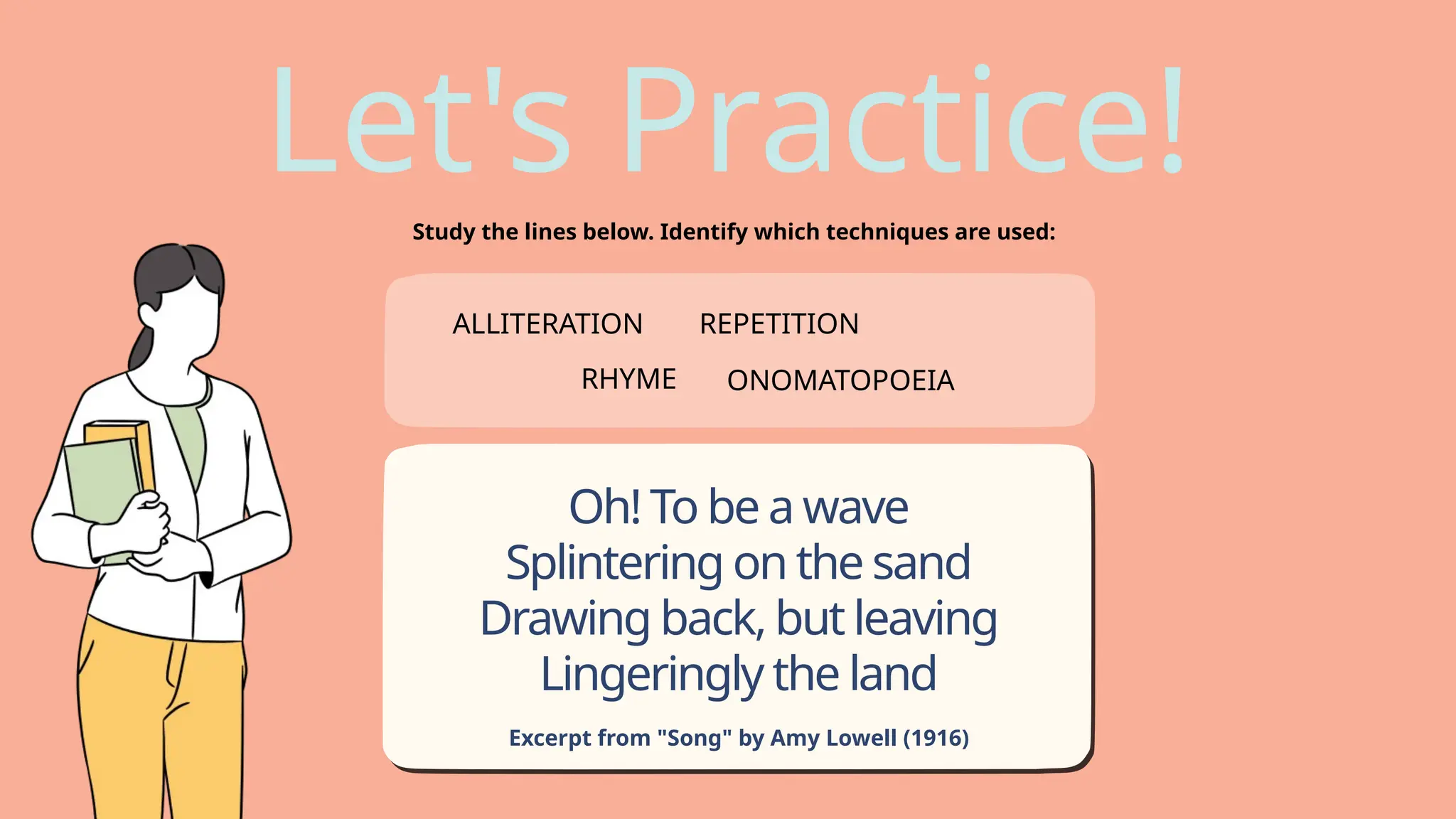 Copy of Poetic Sound Devices Lesson for High School.pptxasdasd | PPTX