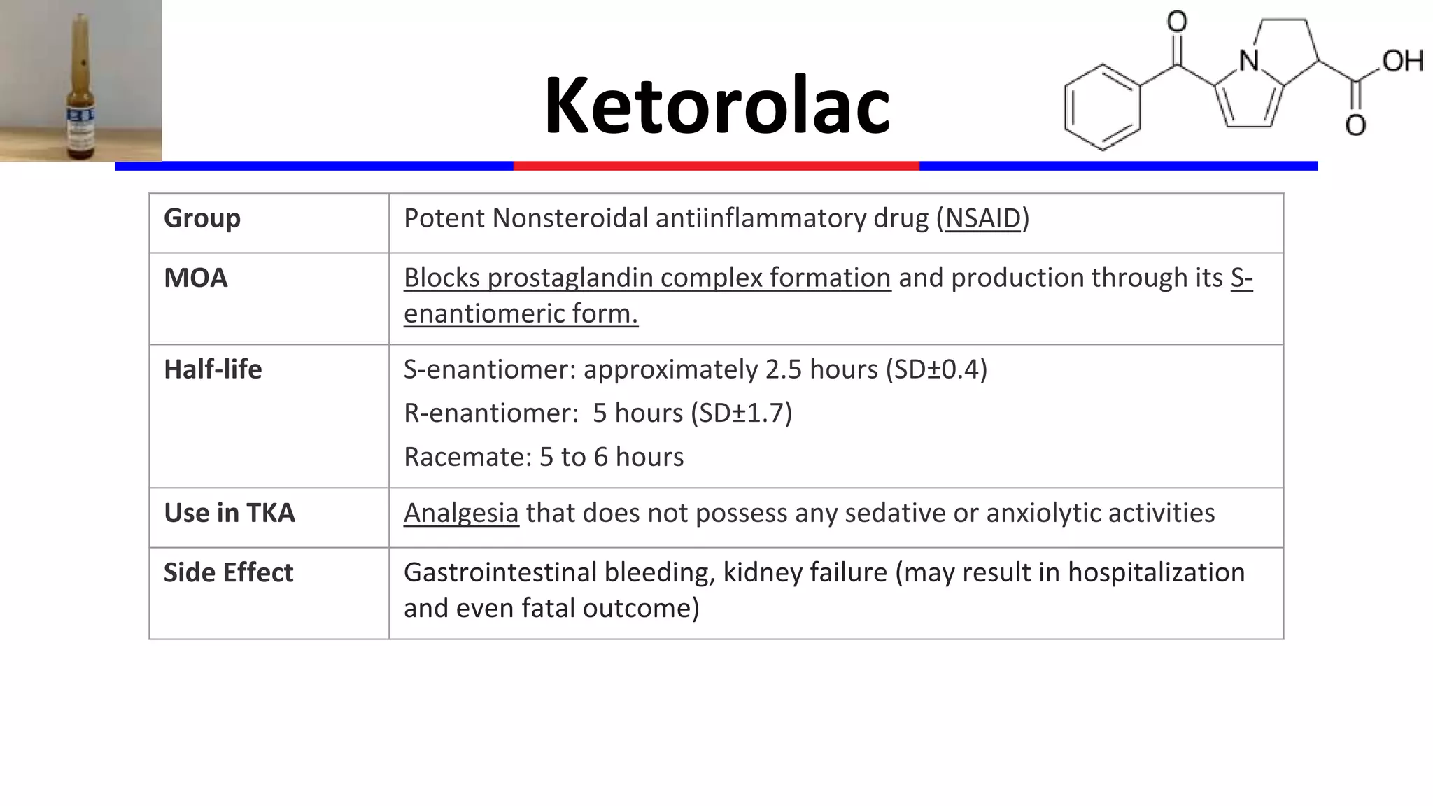 Knee Arthroplasty Intra-Articular Injection cocktail | PPTX