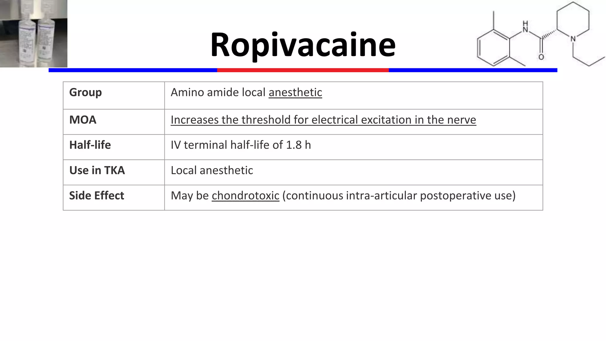 Knee Arthroplasty Intra-Articular Injection cocktail | PPTX