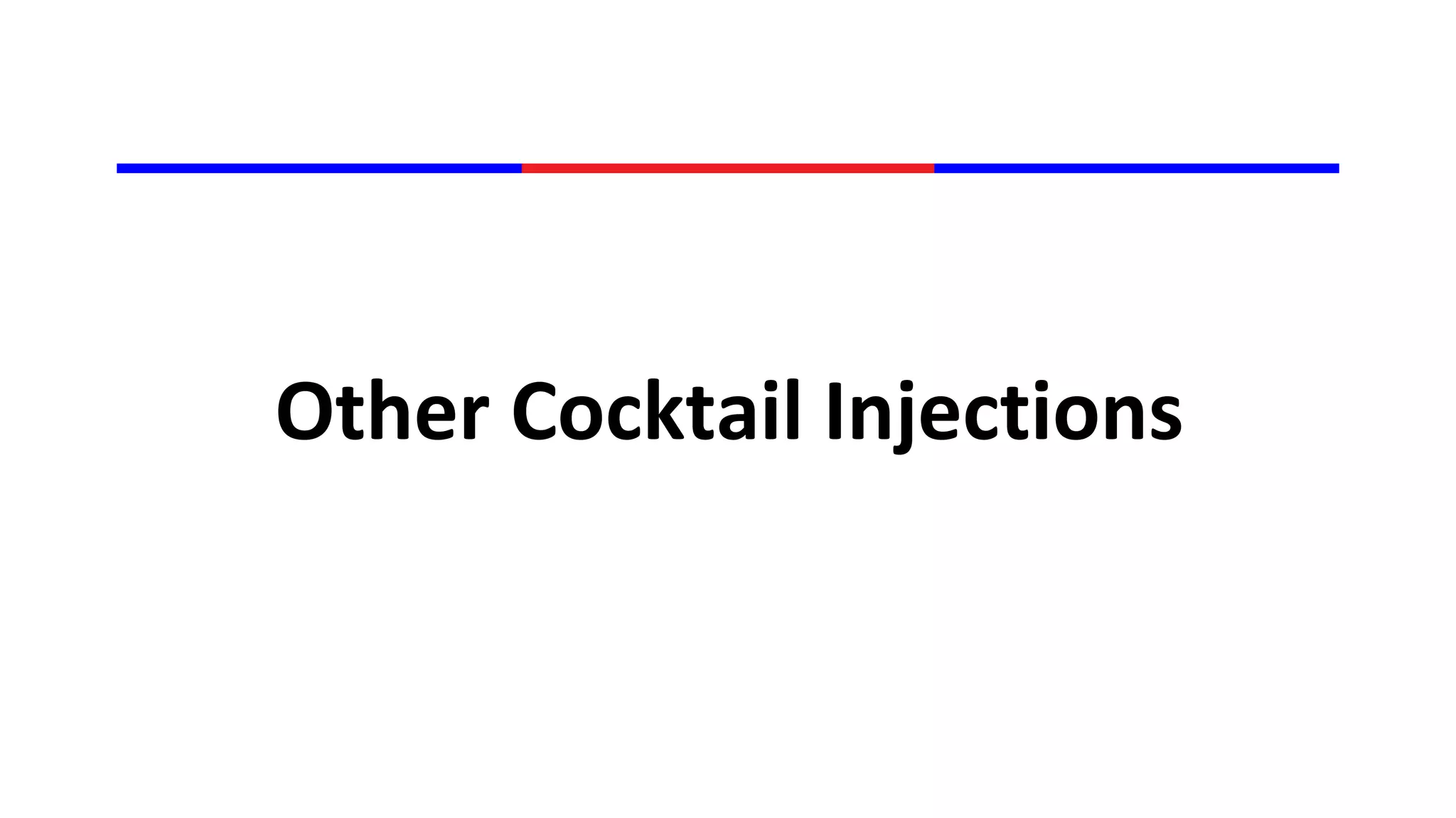 Knee Arthroplasty Intra-Articular Injection cocktail | PPTX