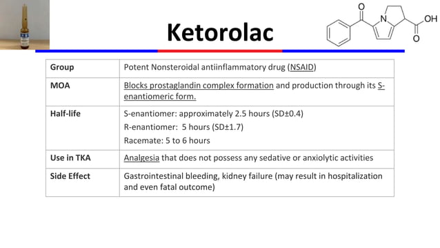 Knee Arthroplasty Intra-Articular Injection cocktail | PPTX ...