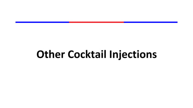 Knee Arthroplasty Intra-Articular Injection cocktail | PPTX ...