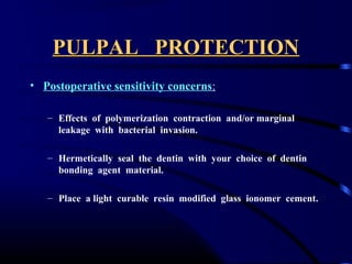 Copy of posterior composit restorations | PPT