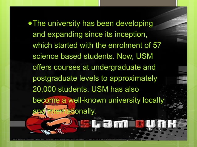 USM Accomodation Presentation Slide and DETAIL | PPTX