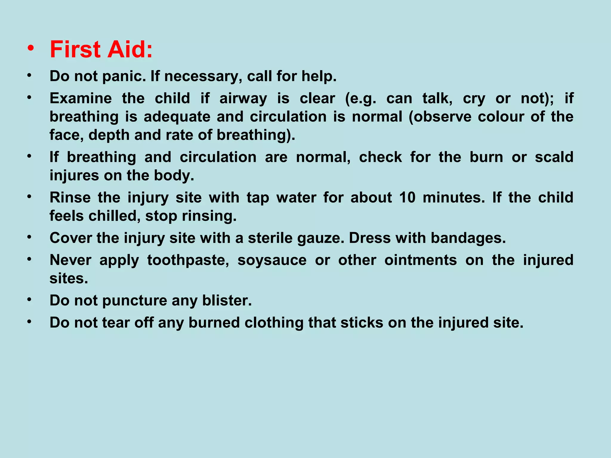 PREVENTION OF ACCIDENTS AMONG CHILDRENS. | PPT