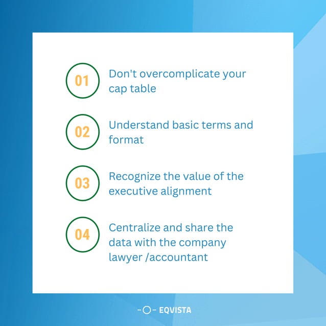 10 Rules of Cap Table Management | PDF
