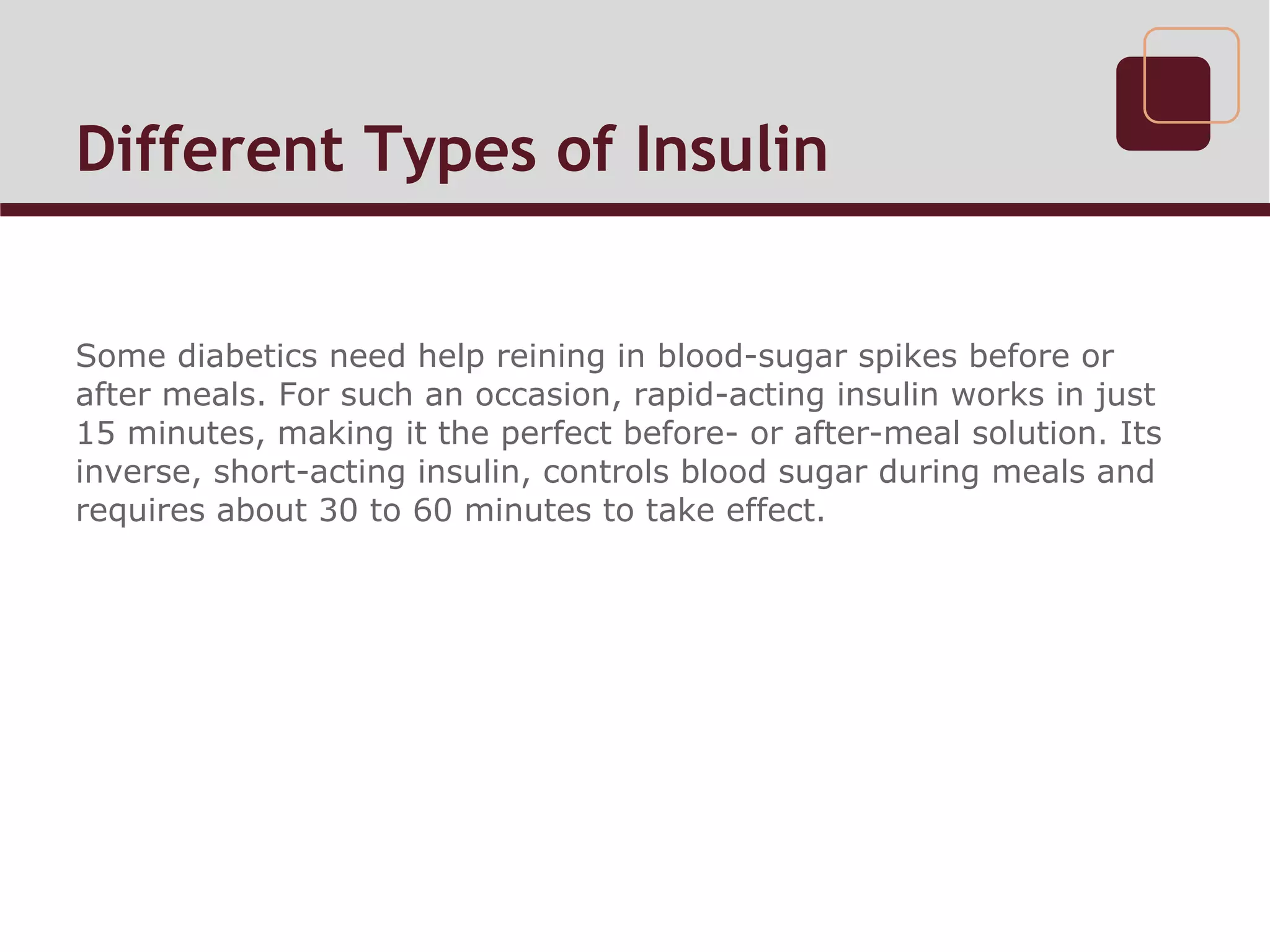 Different Types of Insulin, Presented by Homeland HealthCare | PPT