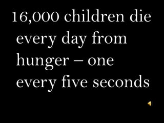 hunger awareness | PPTX