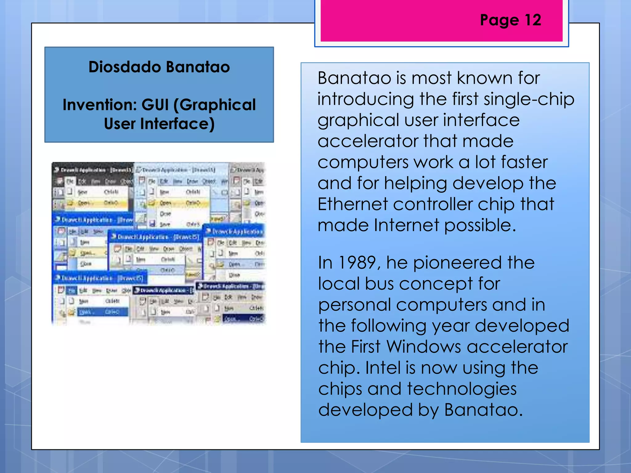Filipino Inventions and Discoveries | PPTX