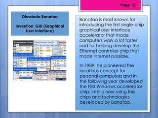Filipino Inventions and Discoveries | PPTX | Technology & Computing