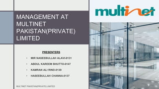 Multinet private pakistan | PPT