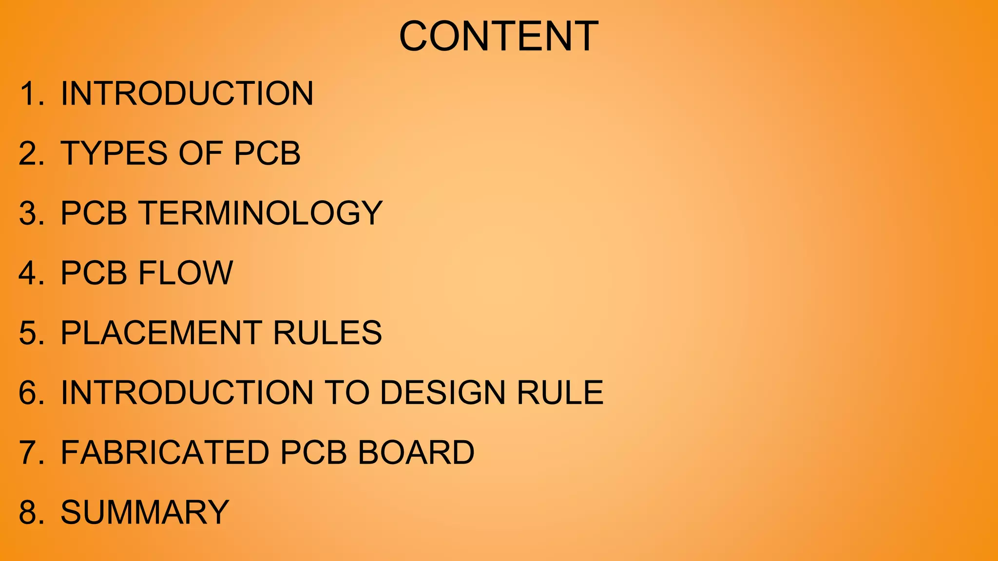 Printed board circuit design (Pcb) PPT | PPTX