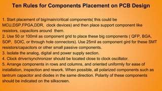 Printed board circuit design (Pcb) PPT | PPTX
