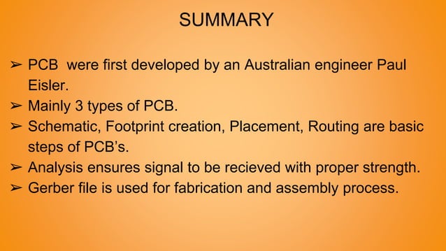 Printed board circuit design (Pcb) PPT | PPTX