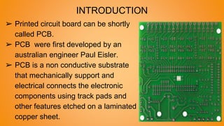 Printed board circuit design (Pcb) PPT | PPTX