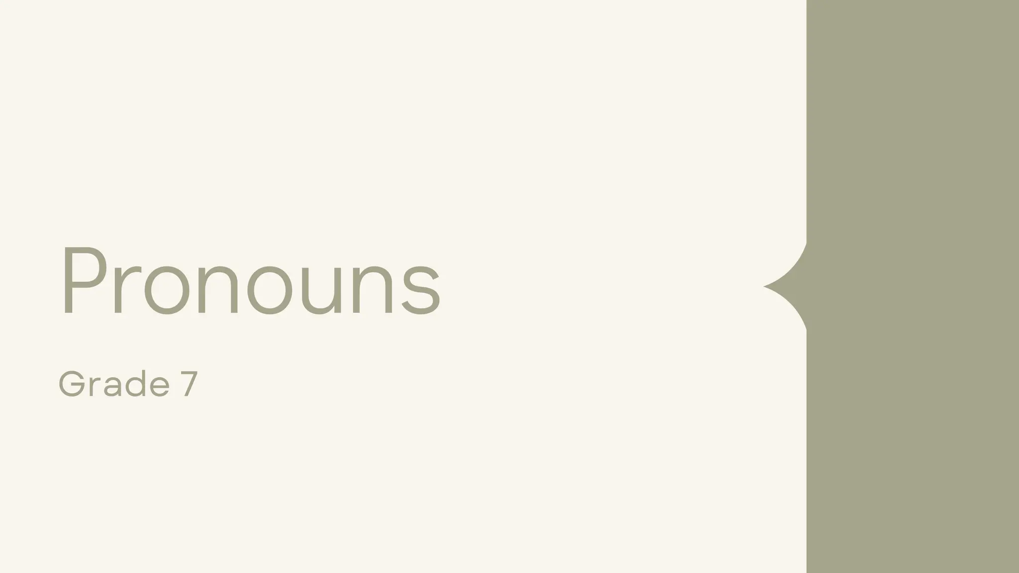 Pronouns:- Definition, Types, and Usage. | PDF