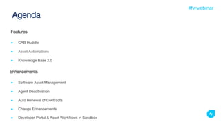 Freshservice Q1 2020 feature roundup | PPTX