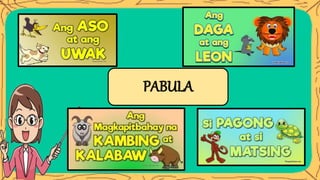 FILIPINO 6 Powerpoint presentattion..... | PPTX