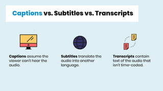 Quick Start to Captioning 02-06-2020 | PPT