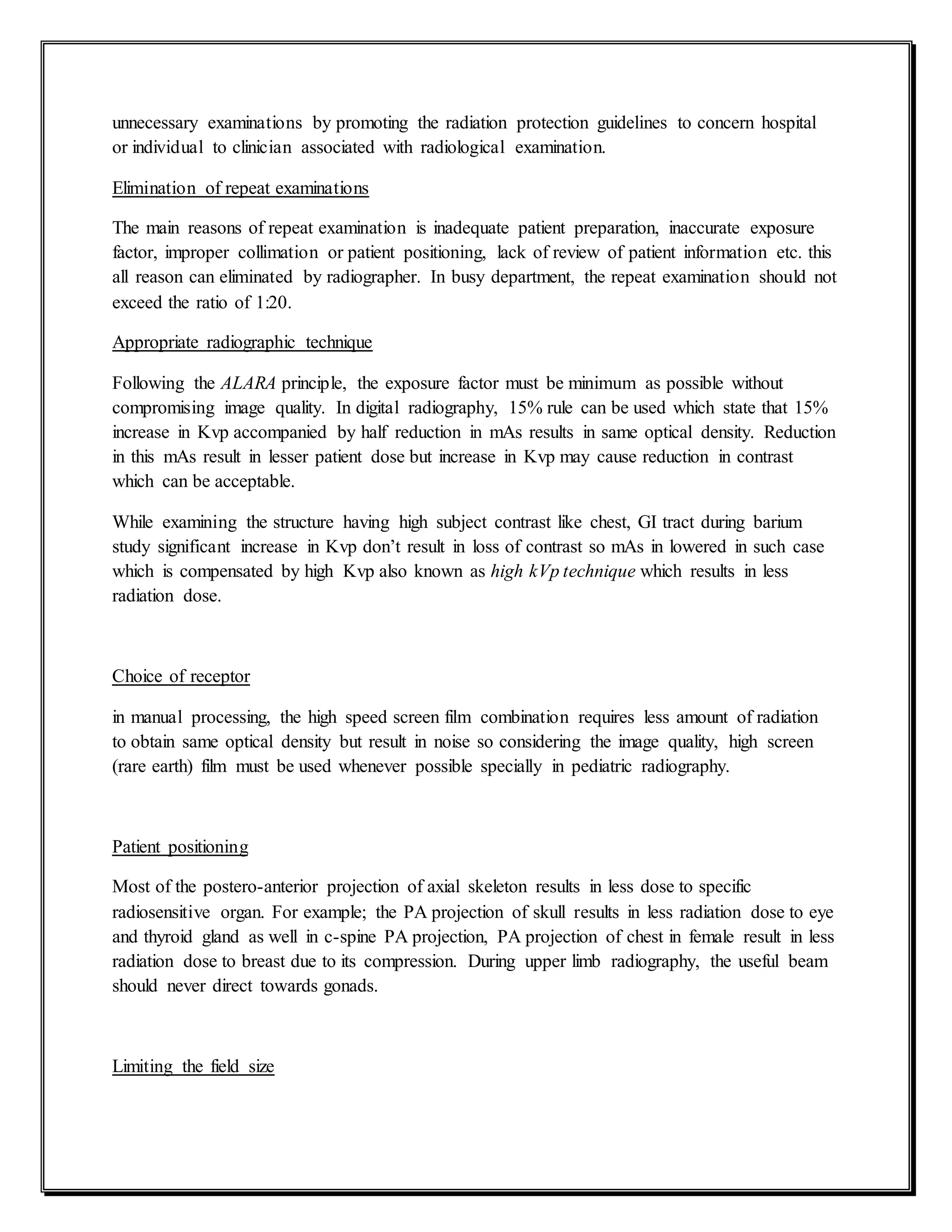 RADIATION HAZARDS AND PROTECTION | DOCX