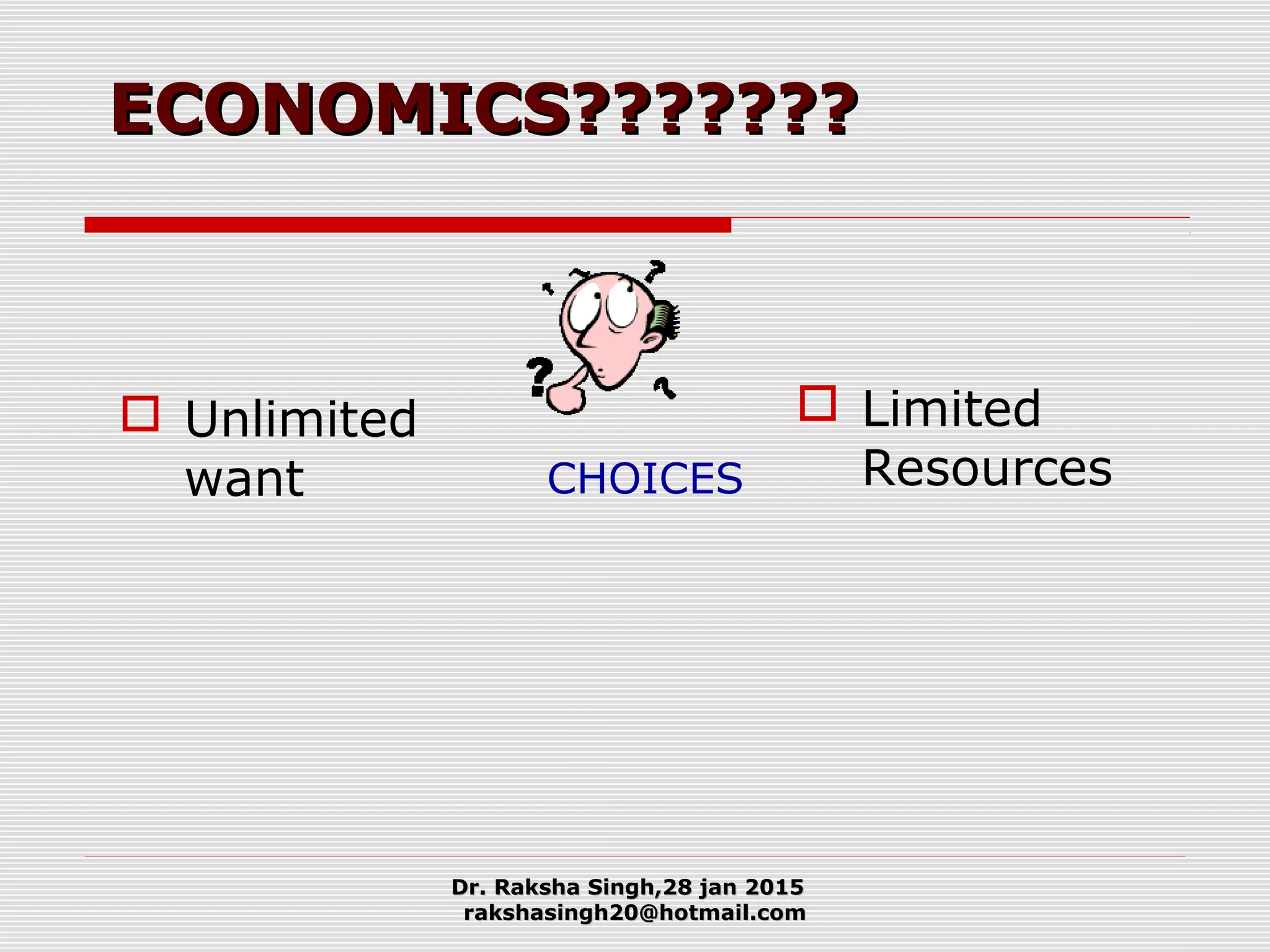 Economics in our life | PPT