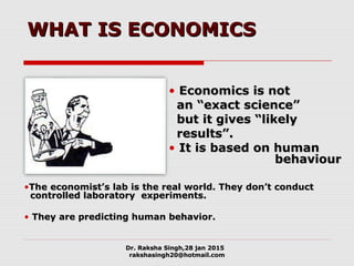 Economics in our life | PPT