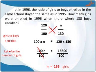 ratio and proportion | PPTX