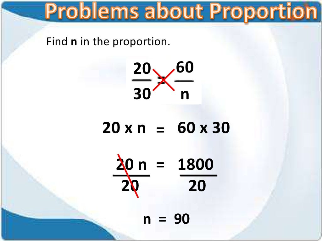 Ratio And Proportion