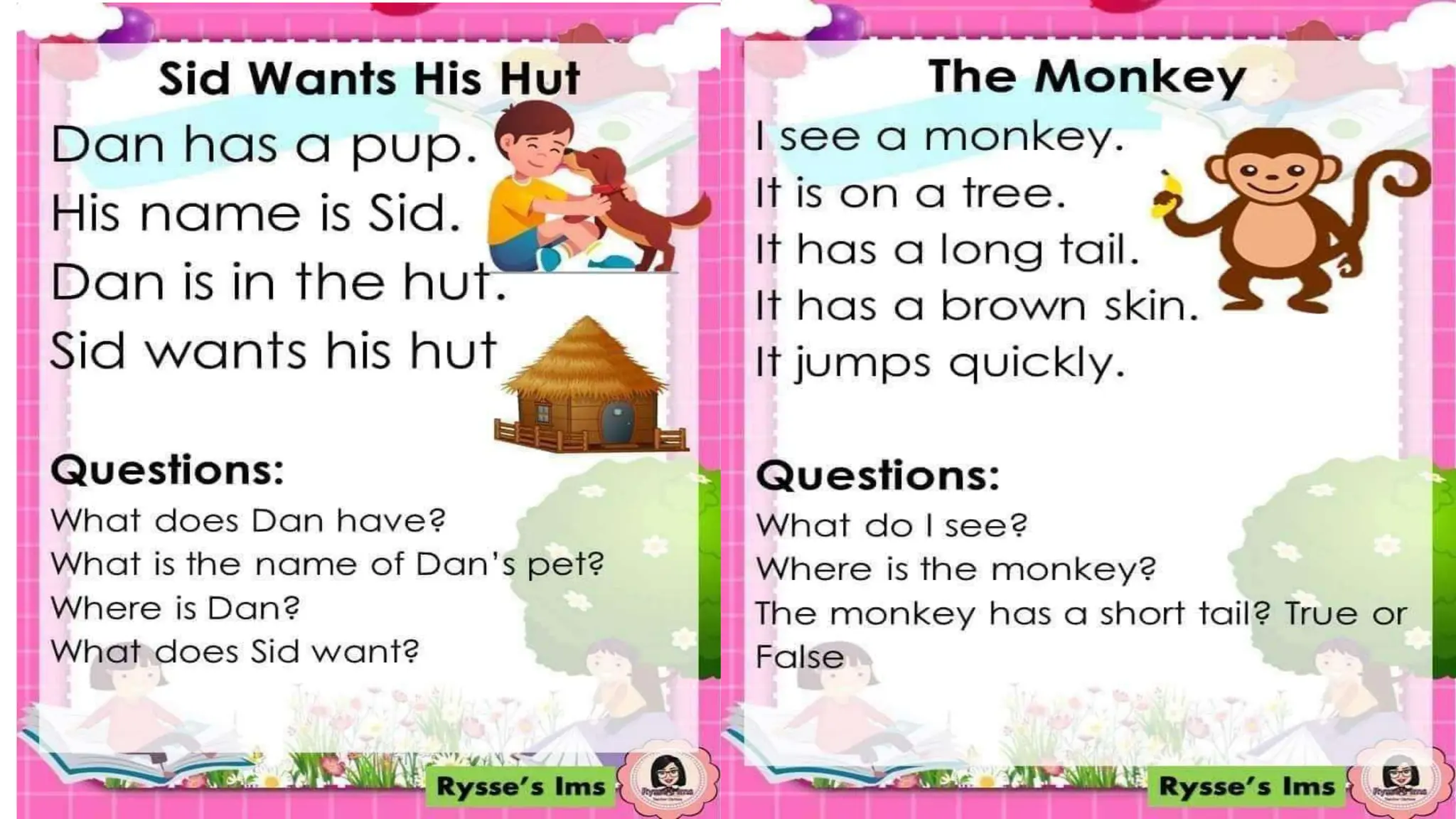 Reading Journal for Beginners CVC sentences.pptx