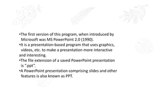 Introduction about power point | PPTX