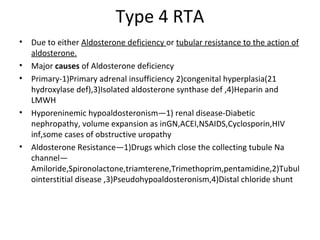 Copy of renal tubular acidosis | PPT