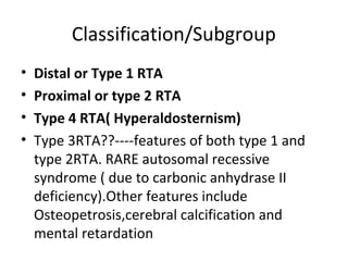 Copy of renal tubular acidosis | PPT