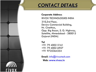 Rivox techonlogy introduction | PPT