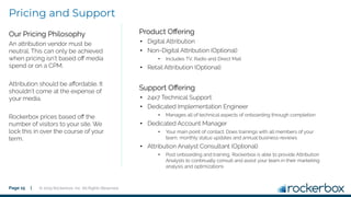 Marketing Attribution by Rockerbox | PPT