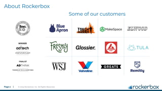 Marketing Attribution by Rockerbox | PPT