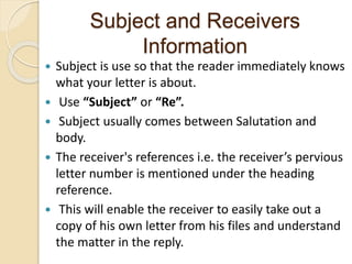 Reportwriting And Business letter Writing Presentation | PPTX