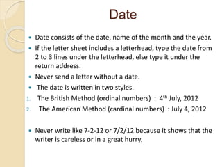 Reportwriting And Business letter Writing Presentation | PPT