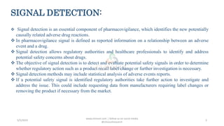 Signal Detection and Their Assessment in Clinical Trial. | PPTX