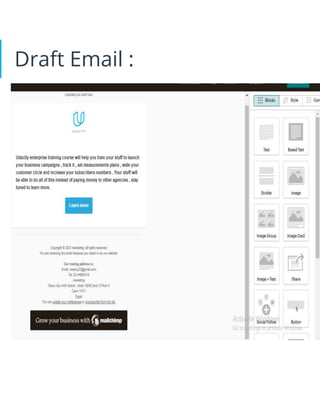 Email marketing project | PDF | Free Download